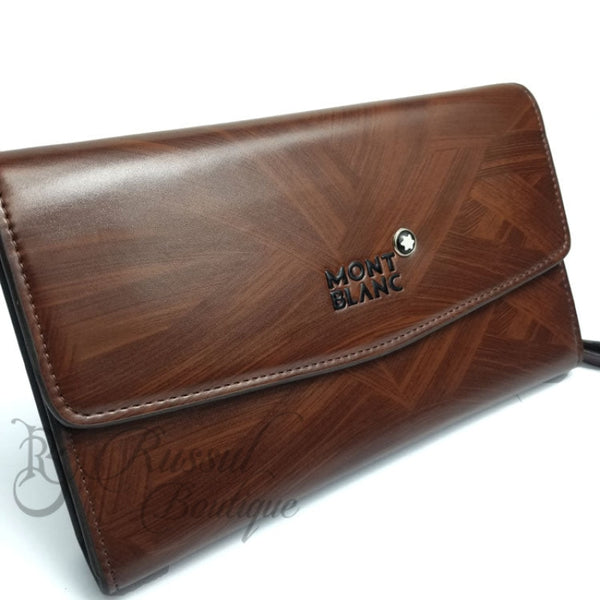 MB handy purse for Men | Light Brown